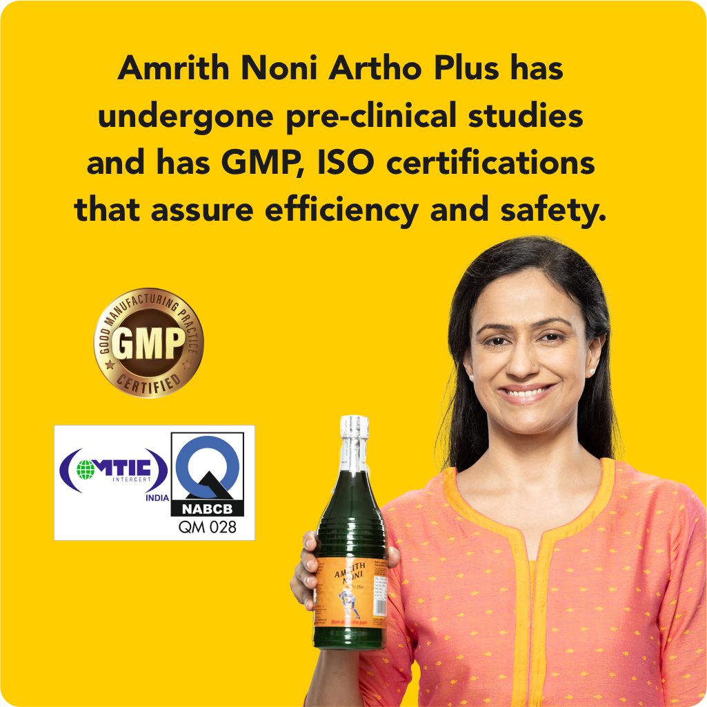 Amrith Noni Artho Plus - Ayurvedic Solution for Joint & Muscle Pain ...
