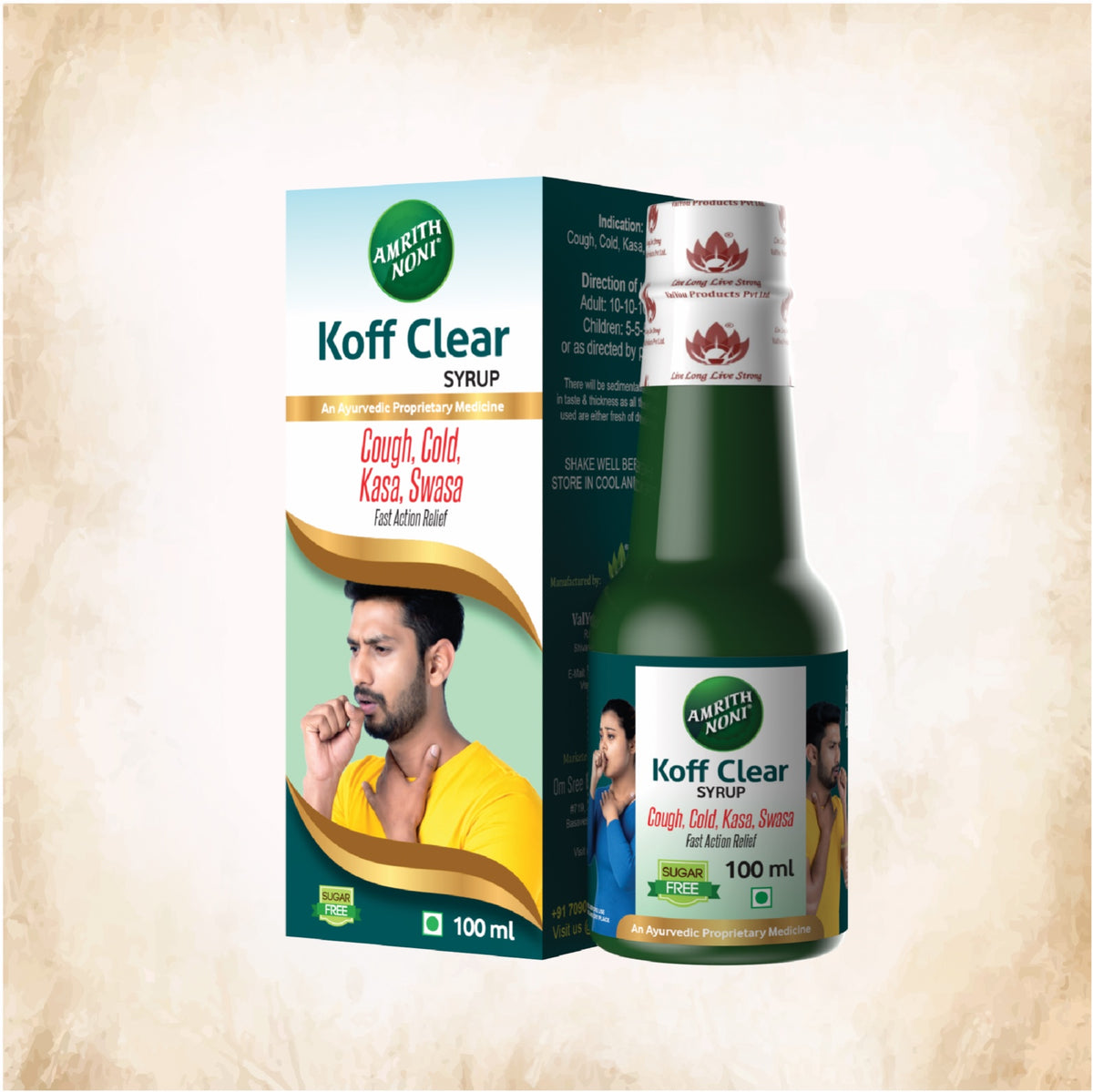 Cough Syrup - Buy Amrith Noni koff Clear @ Discount price – amrithnoni