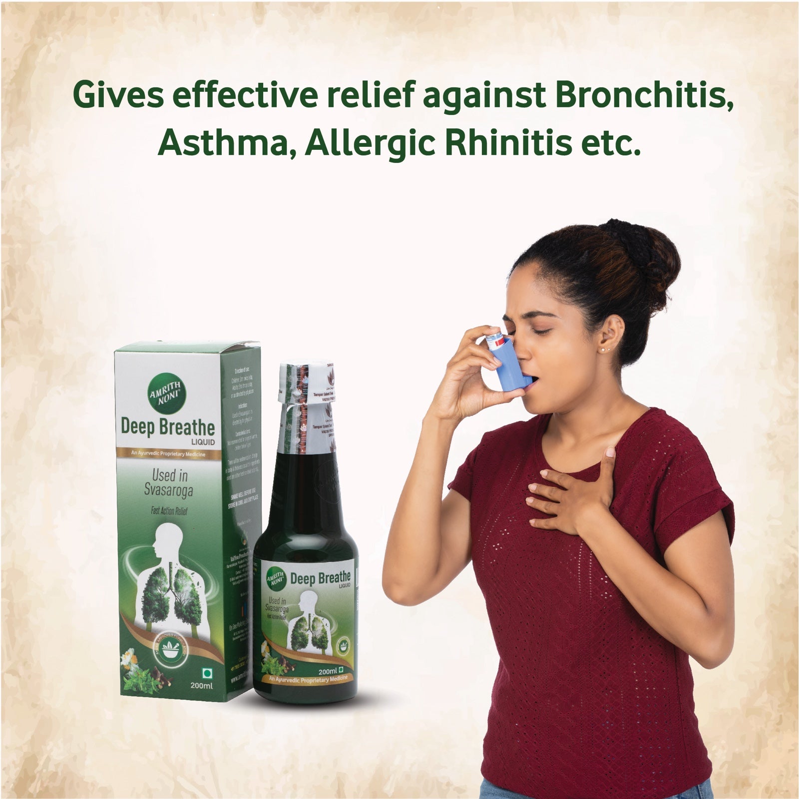 Asthma Syrup - Buy Amrith Noni Deep Breathe Syrup @ Best Price – amrithnoni
